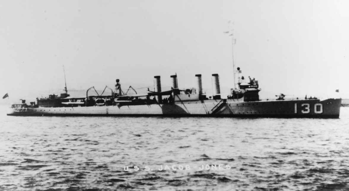 The sinking of two destroyers named USS Jacob Jones and how the USS ...